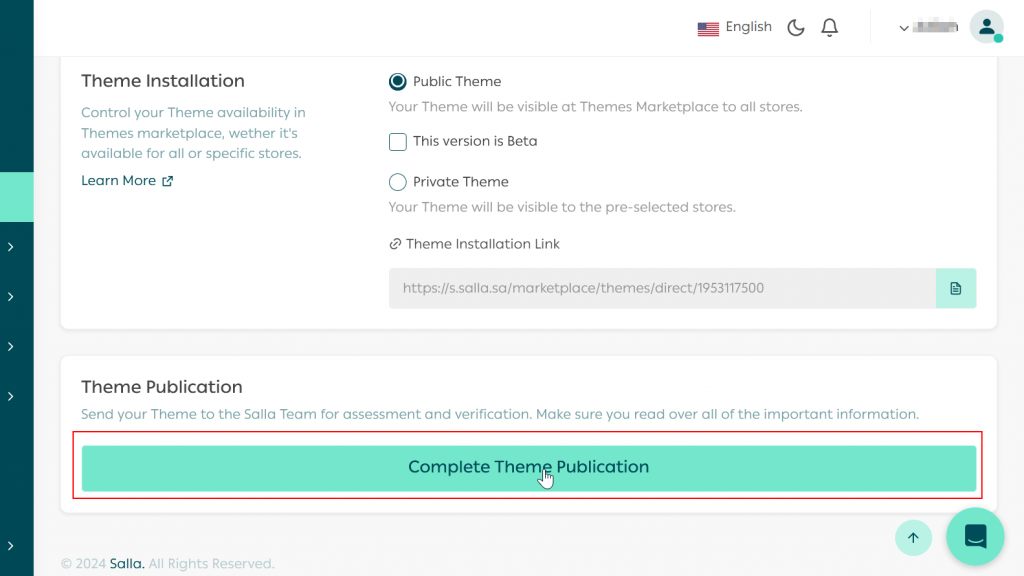 Themes Preview on Demo Stores - Salla Developers