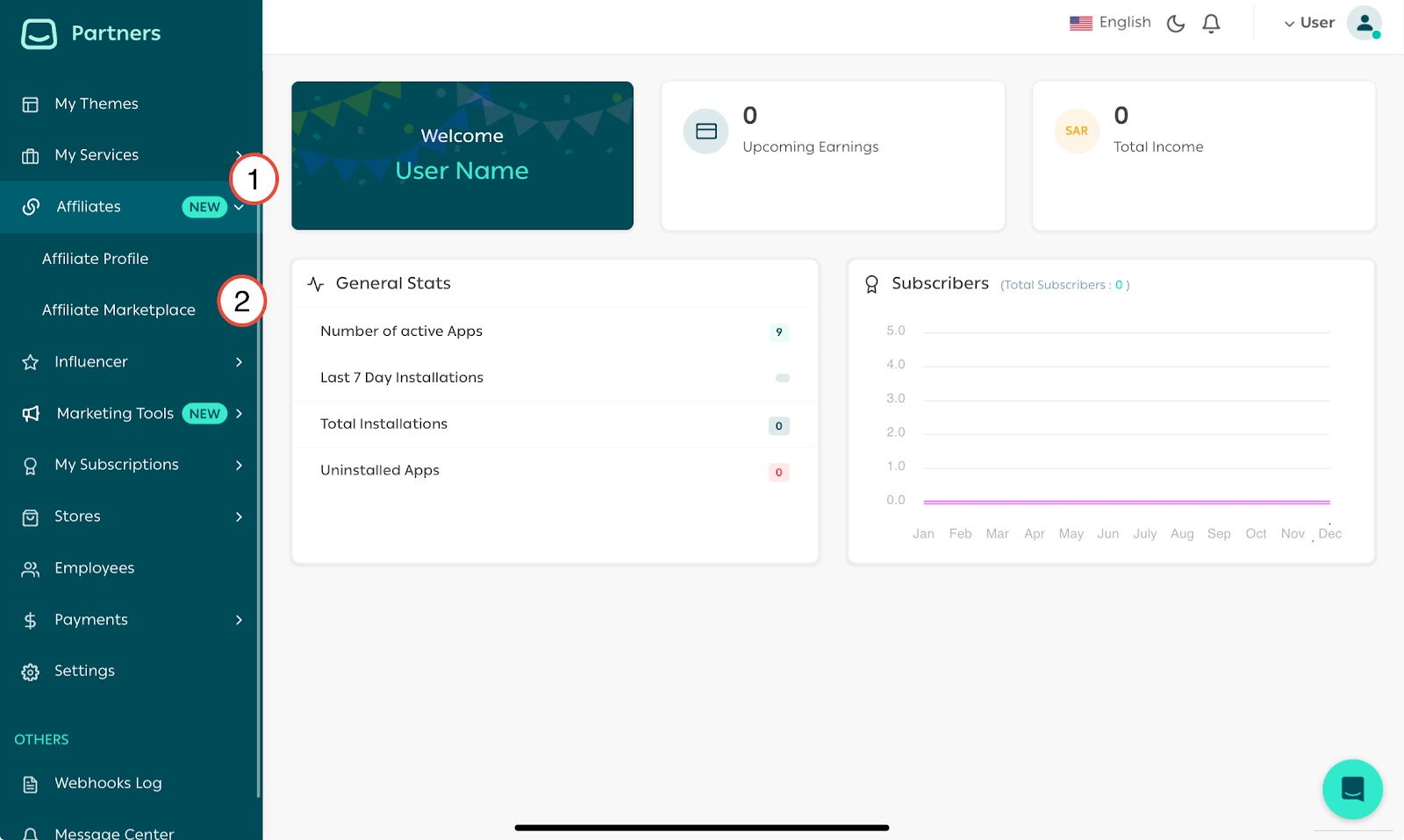 Track Affiliate Links Performance - Salla Developers
